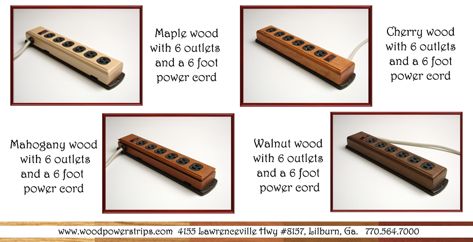 Wood Power Strips